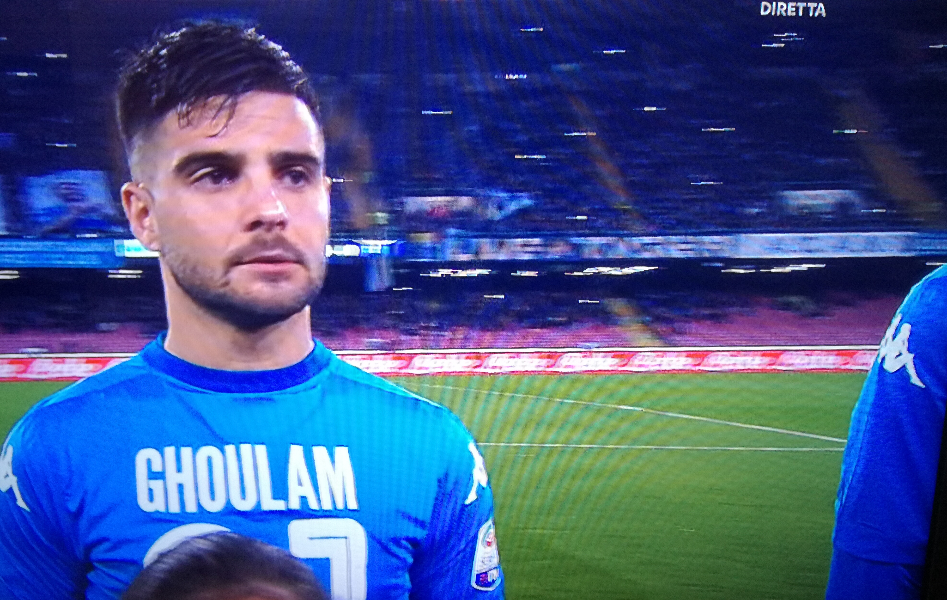 Napoli - Lazio, tifoso urla: "Sky, siete dei pezzi di m....a"