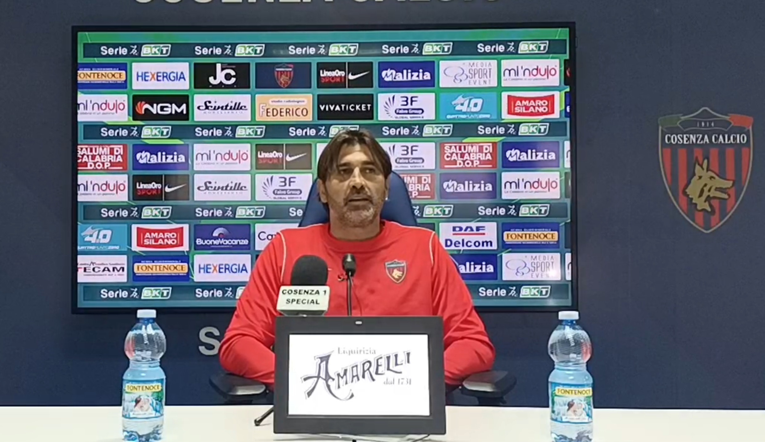 Cosenza, Viali: "Se il Palermo è più bravo lo deve dimostrare"