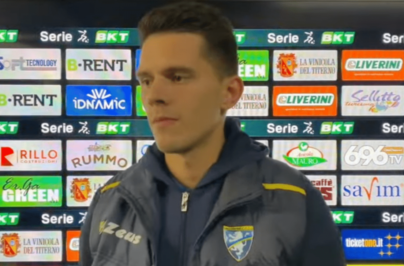 Frosinone, grave infortunio per Lulic: stagione finita