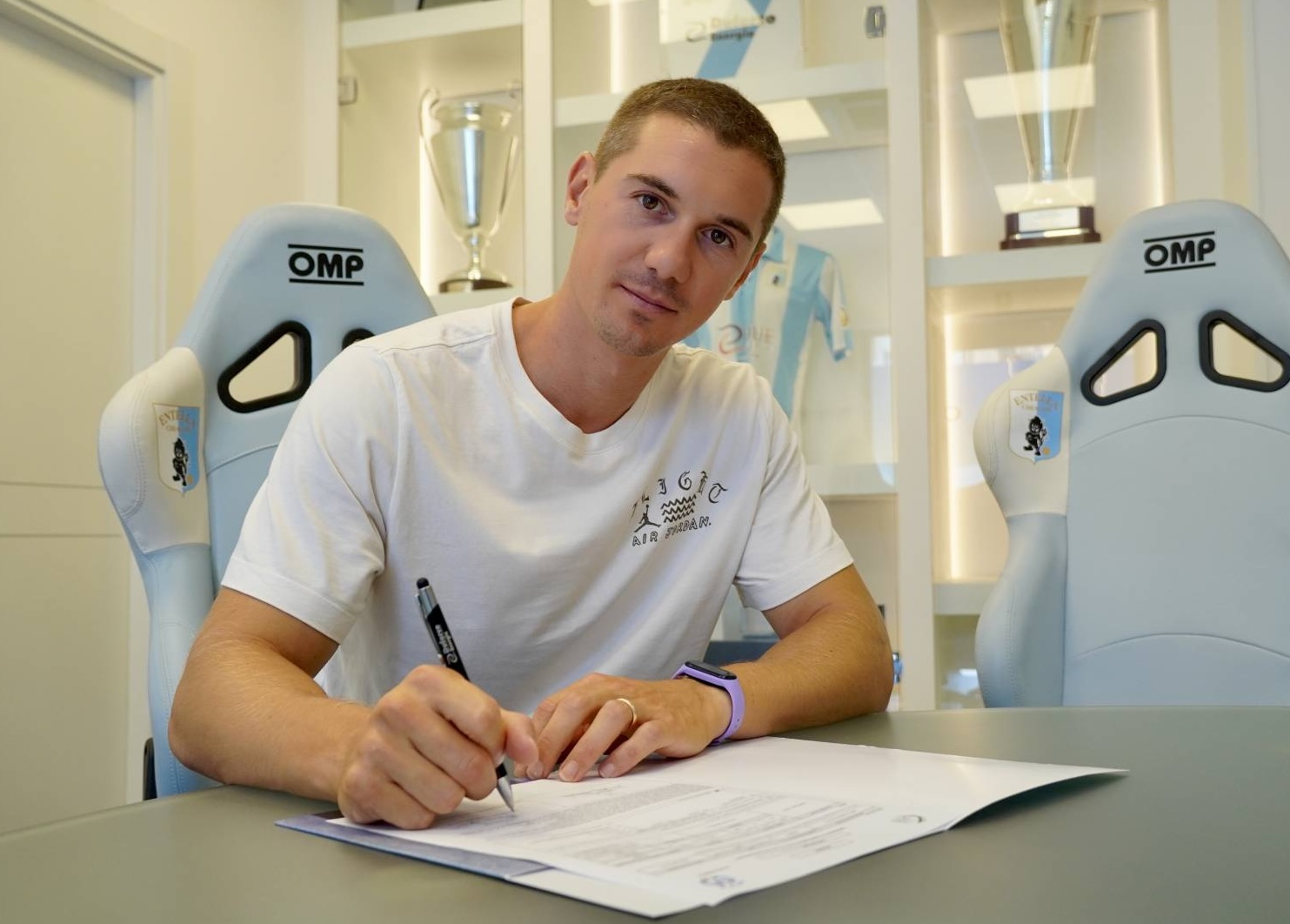 Entella, rinnova l’ex Palermo Marconi: contratto fino al 2028